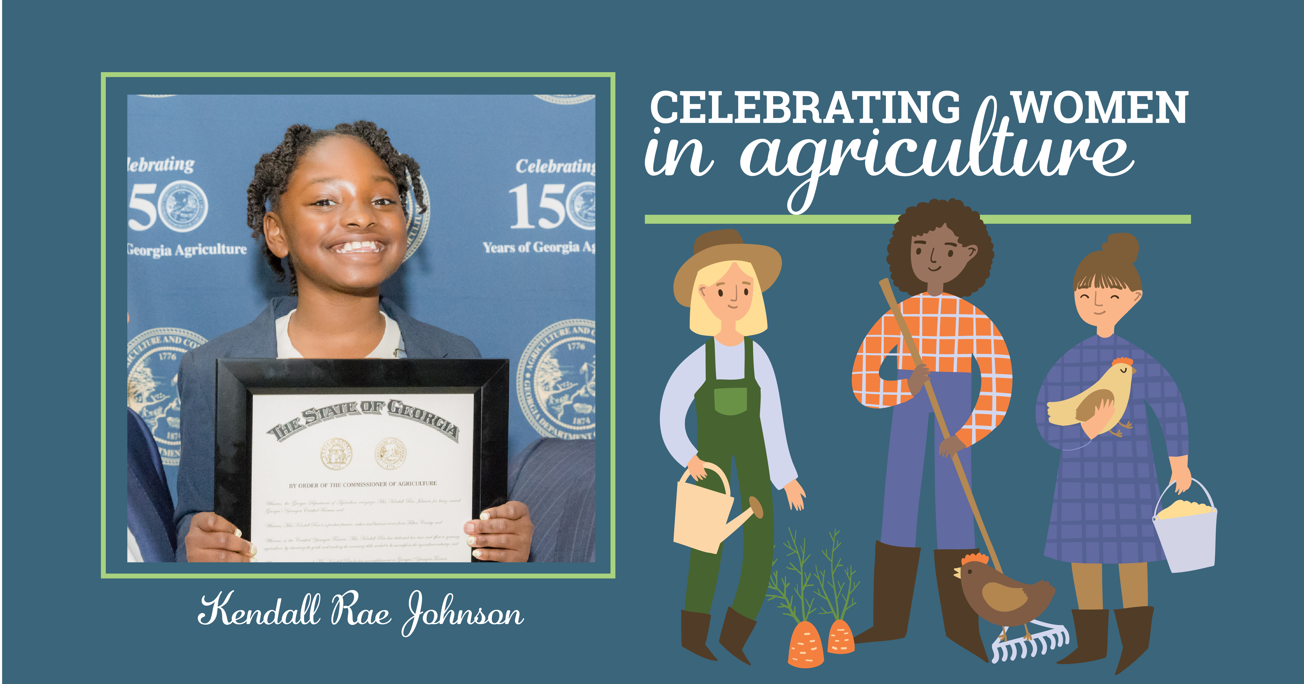 Celebrating Women in Ag - Kendall Rae Johnson | Georgia Department of ...